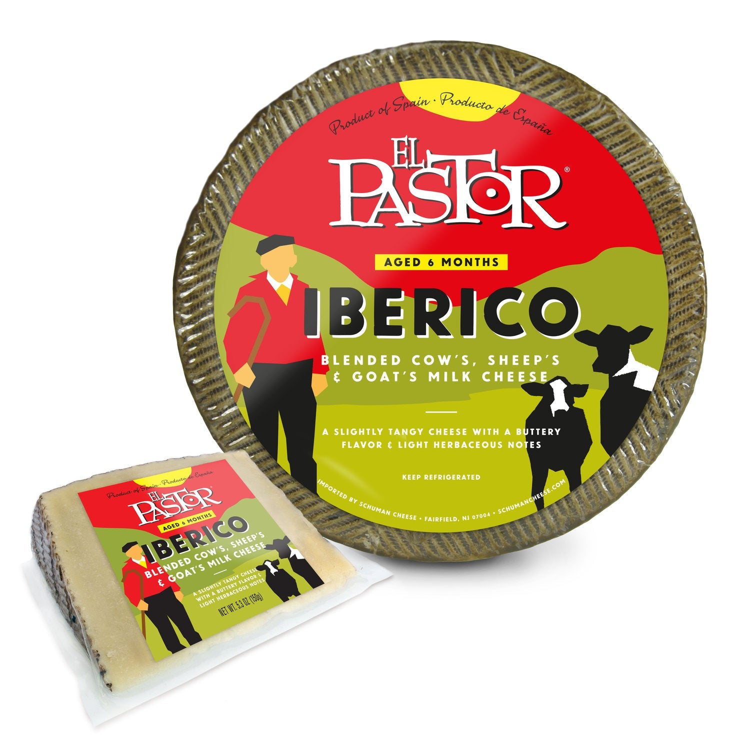El Pastor Iberico 6 Month Aged Cheese - Whole Wheel ~7lb — Ms. Chef's