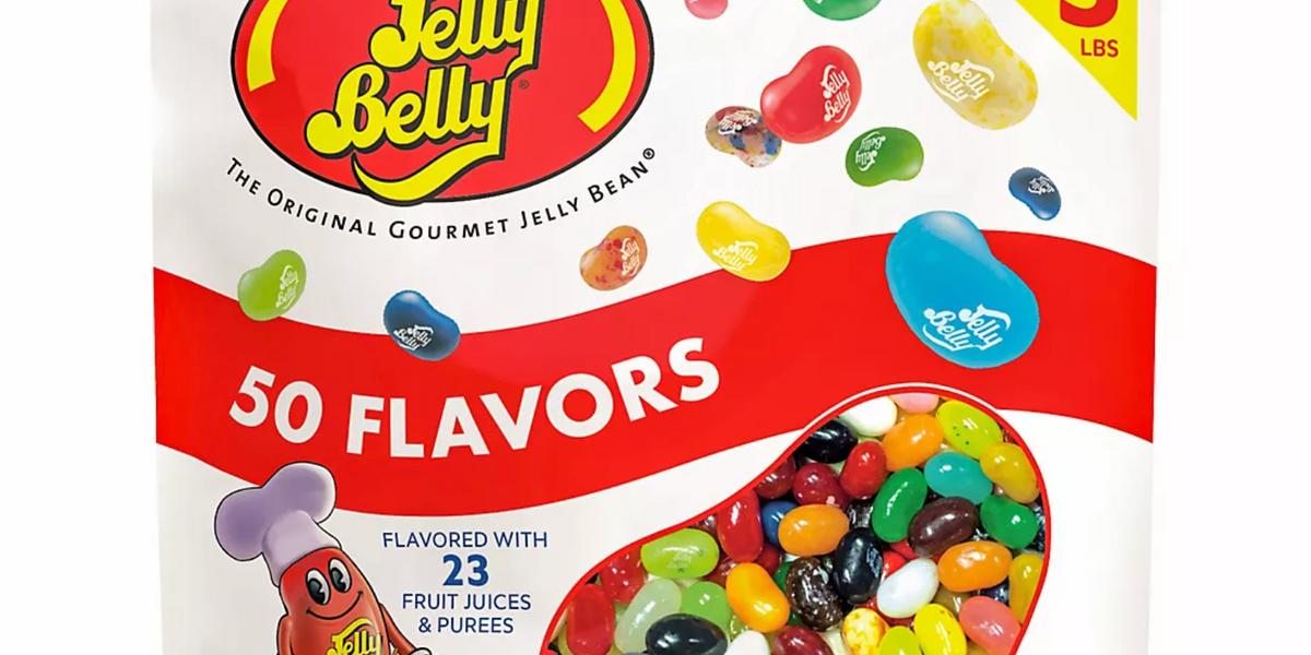 Jelly Belly 50 Flavor Gourmet Jelly Beans, 3 lbs. — Ms. Chef's
